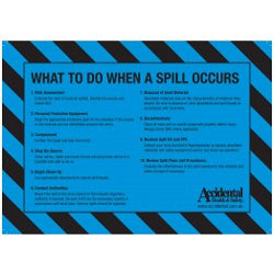 General Purpose Spill Kit Instruction Label – Accidental Health ...