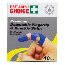 Blue Detectable Strips Assorted 40 Pack – Accidental Health & Safety ...